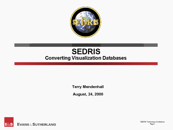 Presentation Index